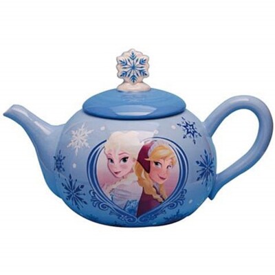 Walt Disney Frozen Movie Elsa and Anna Image Ceramic 36 oz Teapot NEW ...