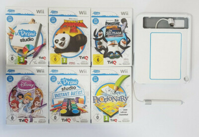Nintendo Wii UDraw Game Tablet + 1-6 Spiele nach Wahl | eBay UK
