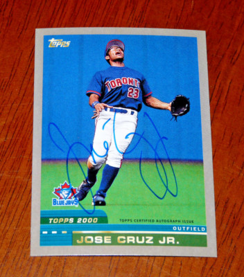 2016 Topps Archives 65th Anniversary Autograph Jose Cruz Jr. | eBay