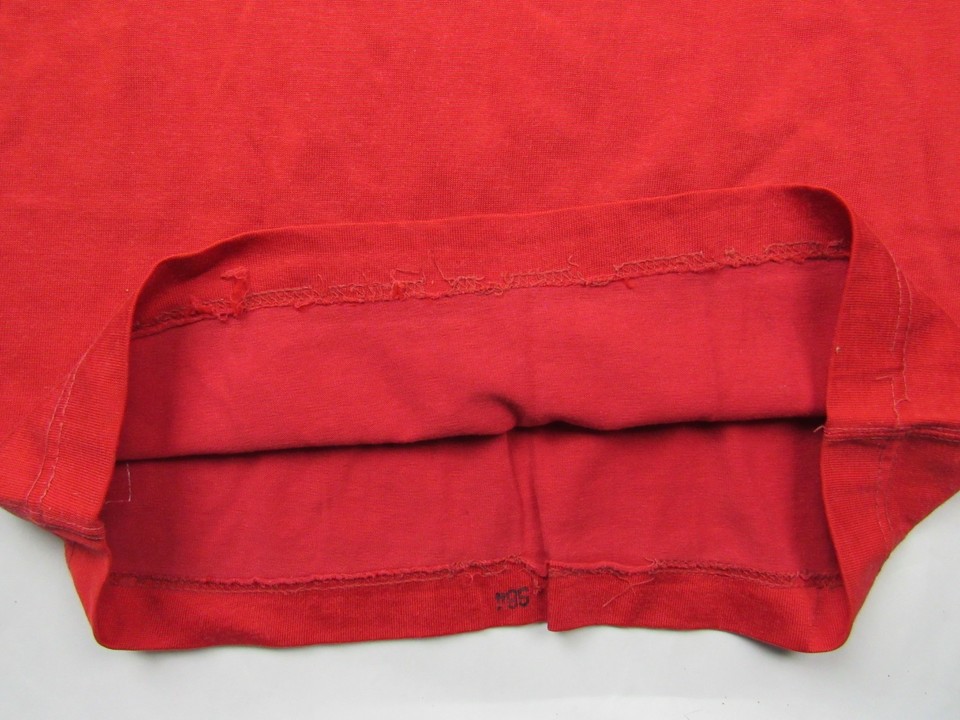 Vtg 60s 70s Champion Products #14 Durene Football Jersey Red Size 42 ...