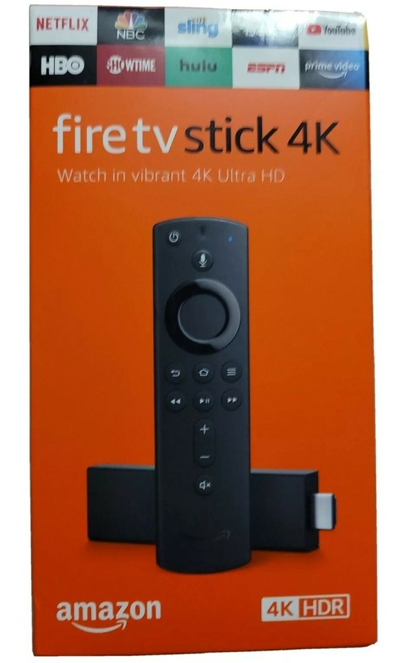 Amazon Fire TV Stick 4K Ultra HD HDR Streaming Media Player | 3rd ...