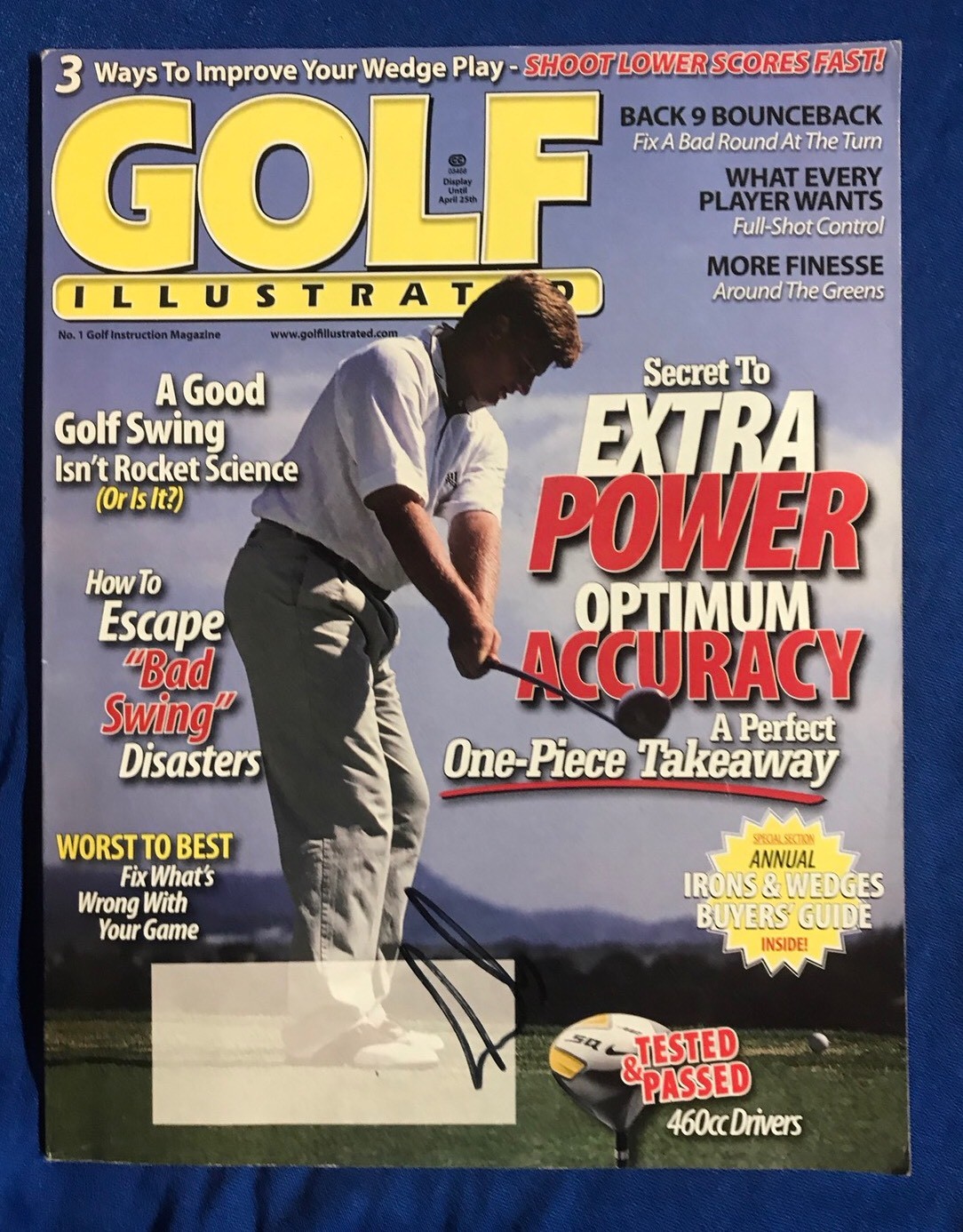Ernie Els Autographed Magazine Signed PGA Golf Autographed | eBay