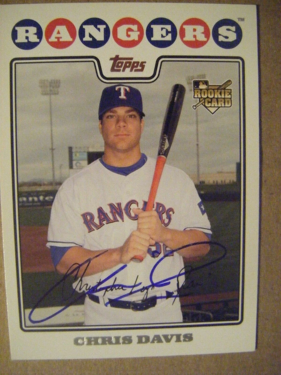 Chris Davis Rookie