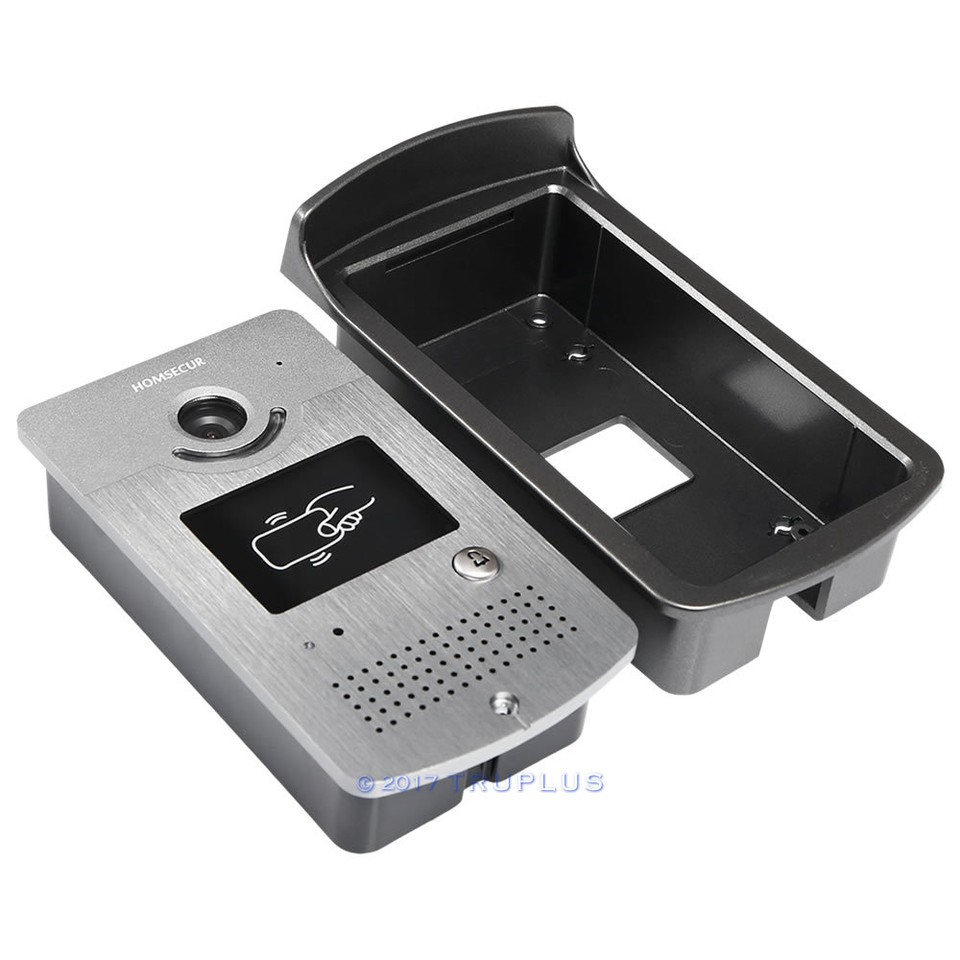 4.3'' LCD Colour Video Door Intercom with HD IR Camera RFID Keyford ...