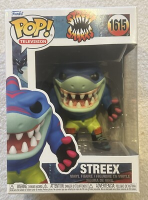 ! Brand New In Box Funko Pop! Television Street Sharks Streex Vinyl ...