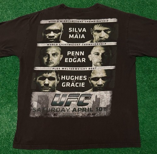 Vintage UFC World Championship ABU DHABI Silva MMA Rare Promo Shirt ...