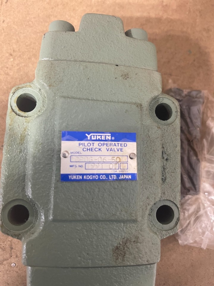 YUKEN PILOT CHECK VALVE CPDG-06-50 | eBay