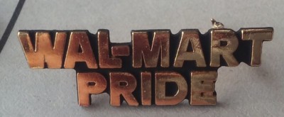 WalMart Pride vintage employee pin badge | eBay