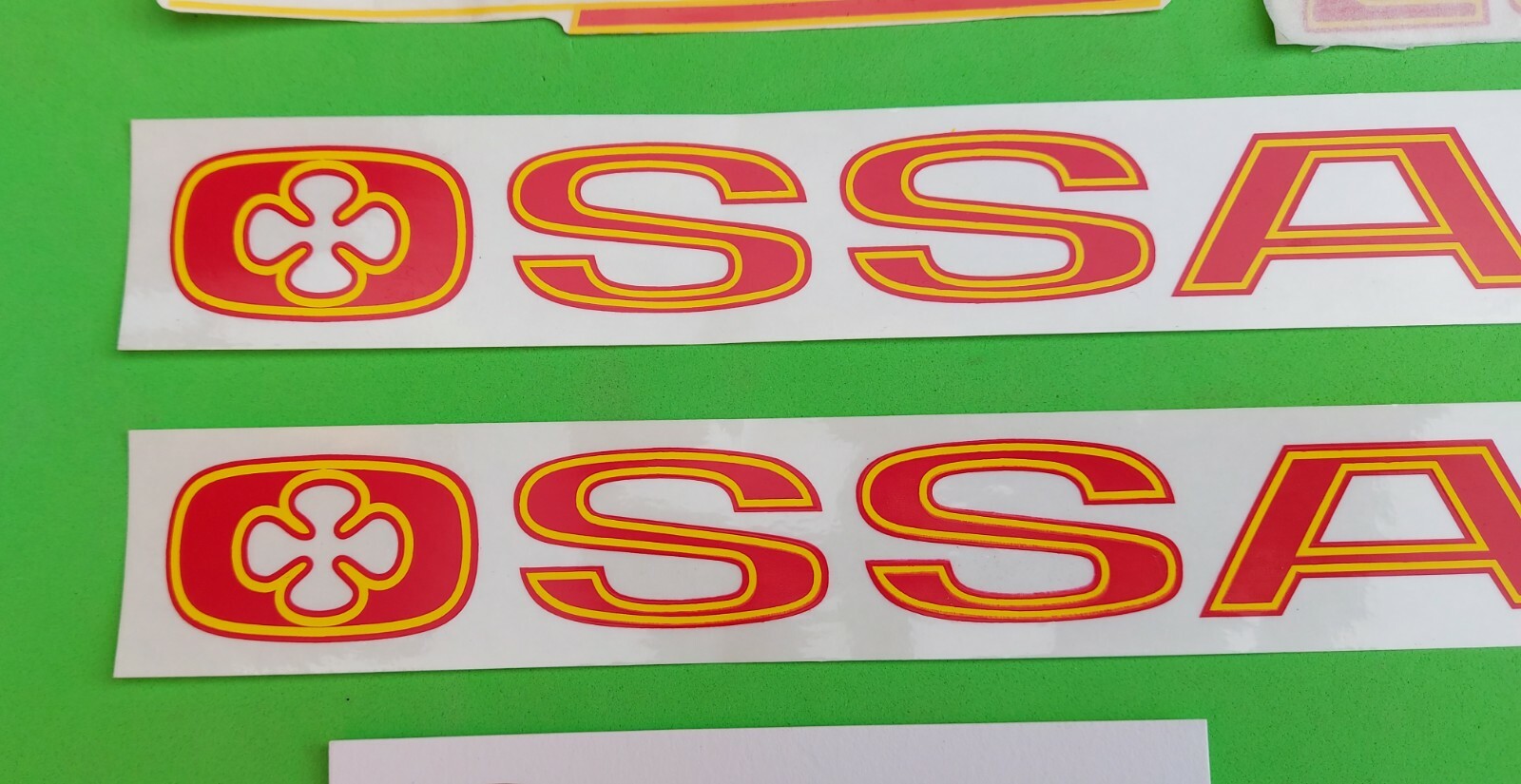 DECALS OSSA SUPER PIONER GREEN OSSA MOUNTAINEER GREEN 250cc OSSA DECALS ...