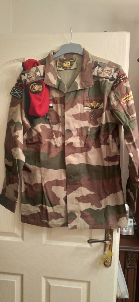 SYRIAN Army Vintage camouflage uniform set camo bdu 2 | eBay