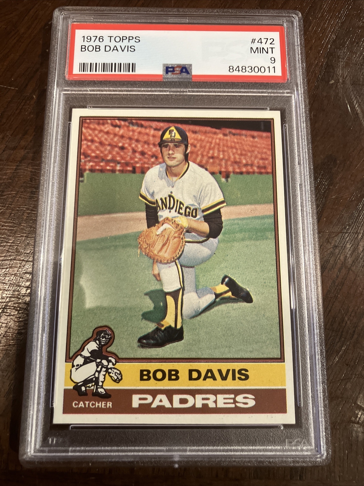 1976 Topps Bob Davis #472 PSA 9 | MINT - Boston Card Exchange | eBay