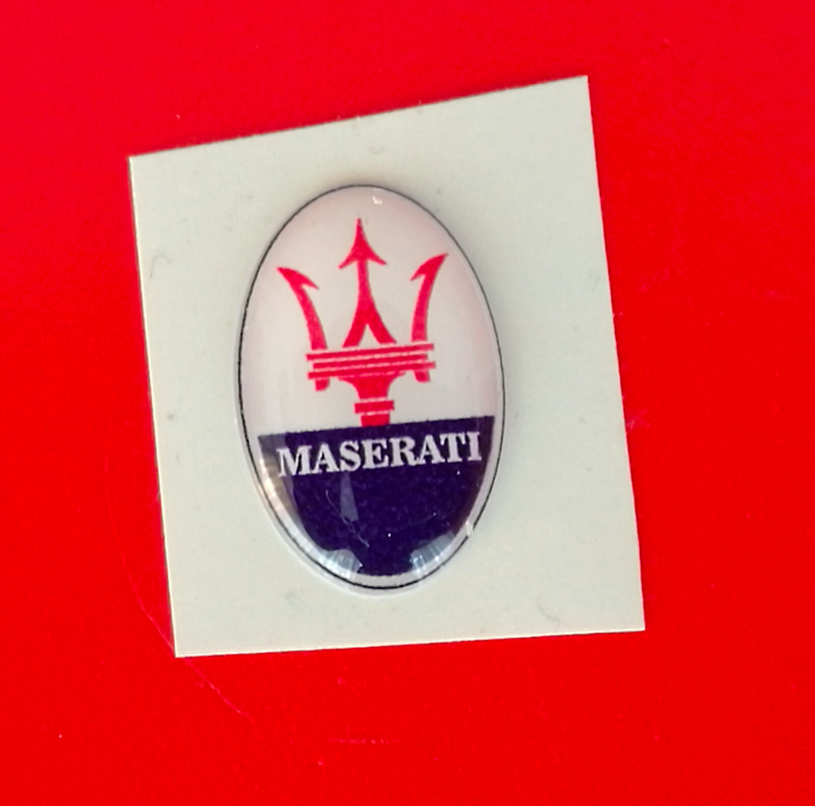 1 Adhesive Resin Sticker 3D Maserati 60 MM New | eBay
