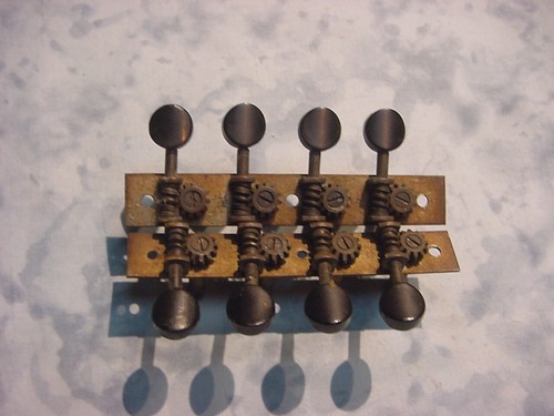 WAVERLY ANTIQUE MANDOLIN GUITAR 8 STRING TUNERS / TUNING MACHINES ...