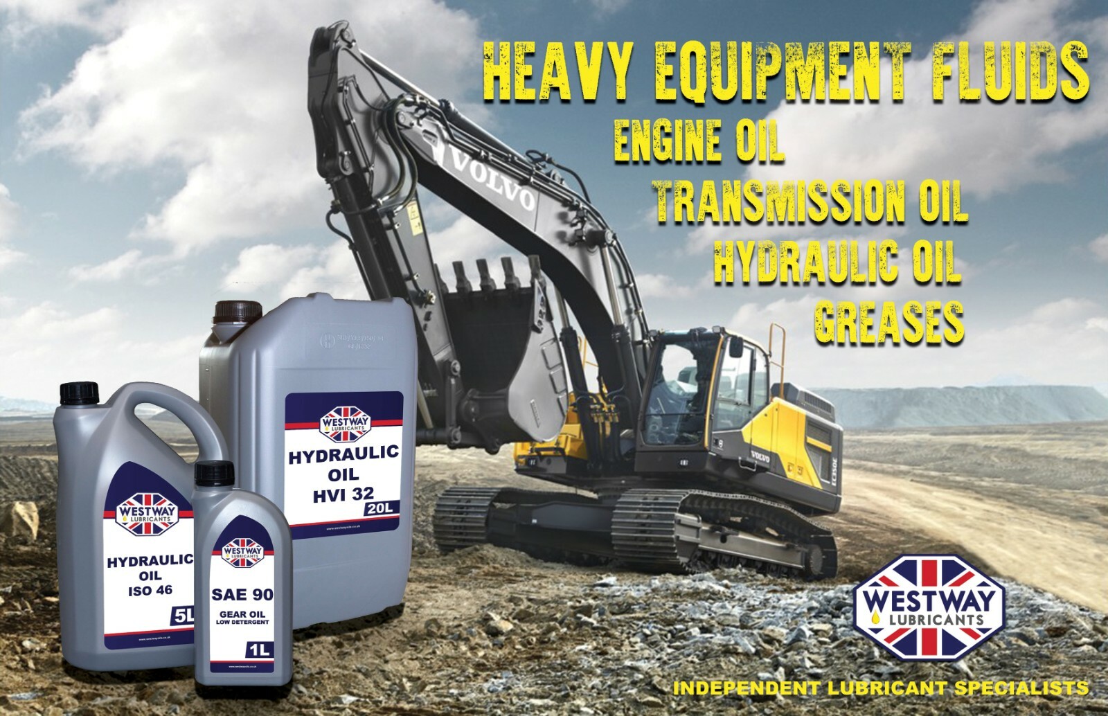 Hydraulic Oil ISO 150 Fluid 20L VG150 Westway Lubricants 20 Litres DIN ...