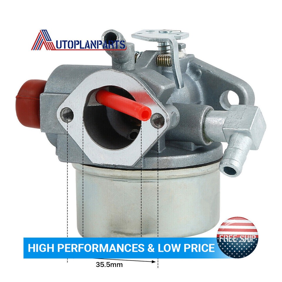 640350 Carburetor for Tecumseh 6HP 6.5hp 6.75HP 640303 LV195EA LEV100 ...