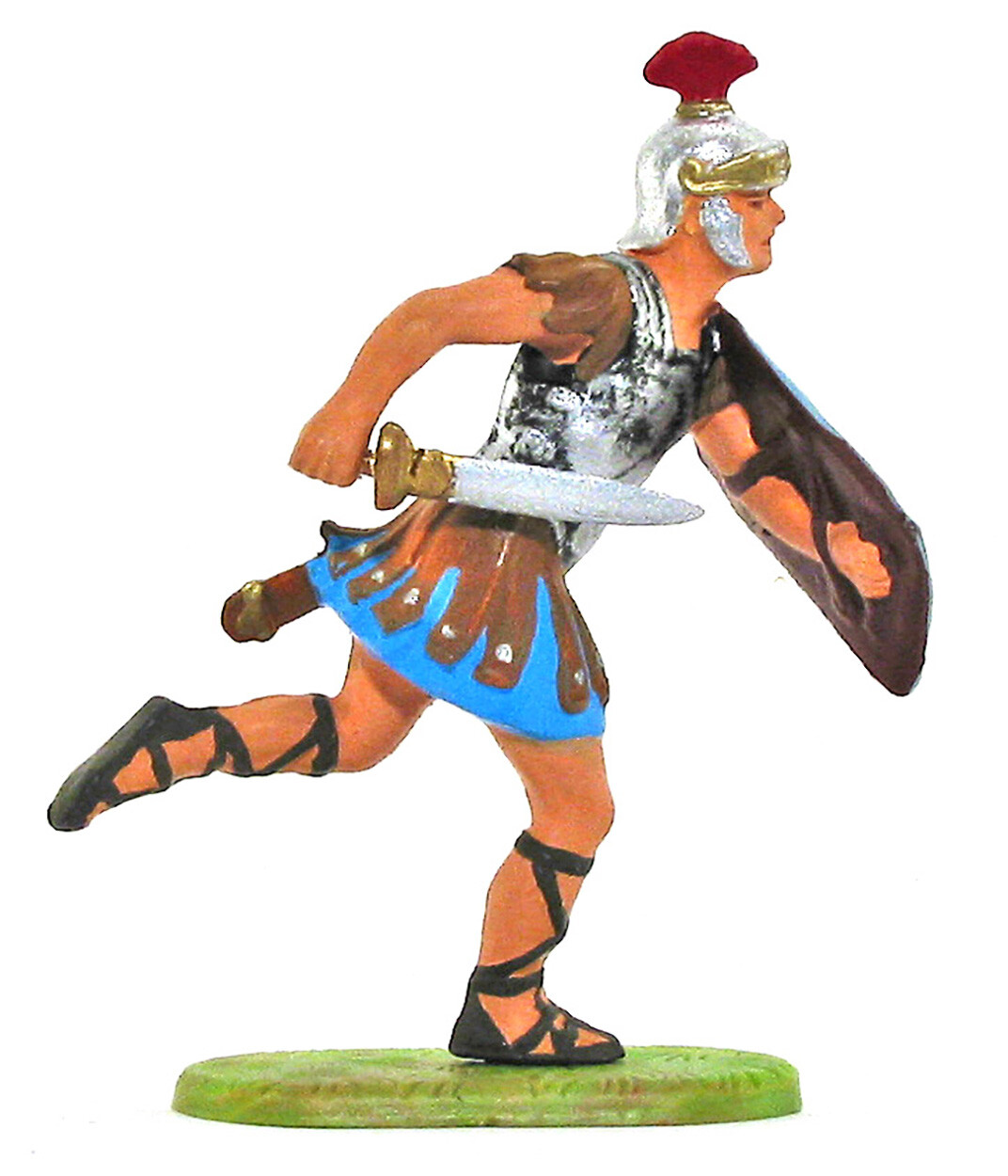 Preiser Elastolin 50209 Roman Legionary Running - original painted 70mm ...