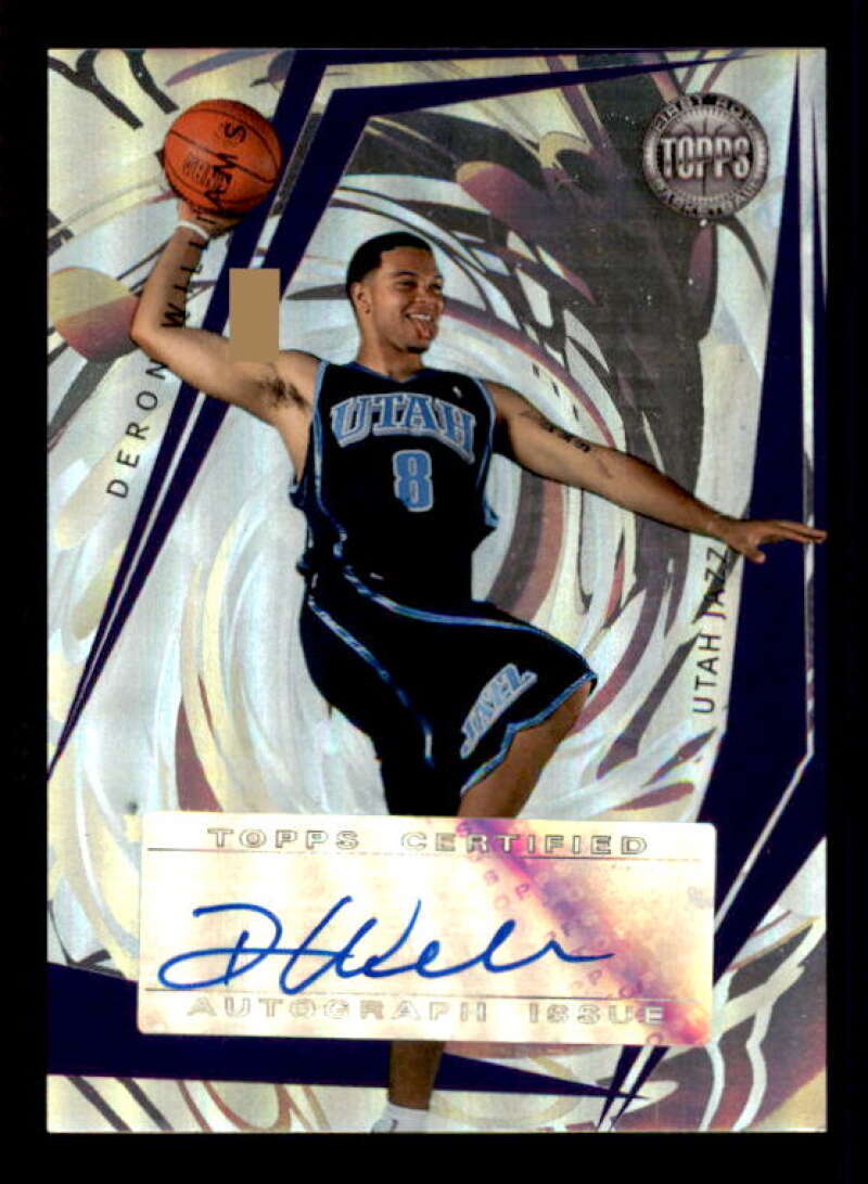 Deron Williams Rookie Card 2005-06 Topps First Row Signature Dunk #DWI ...