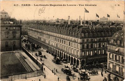 CPA AK PARIS (1e) - Grand Magasins du Louvre Vue générale (218280) | eBay
