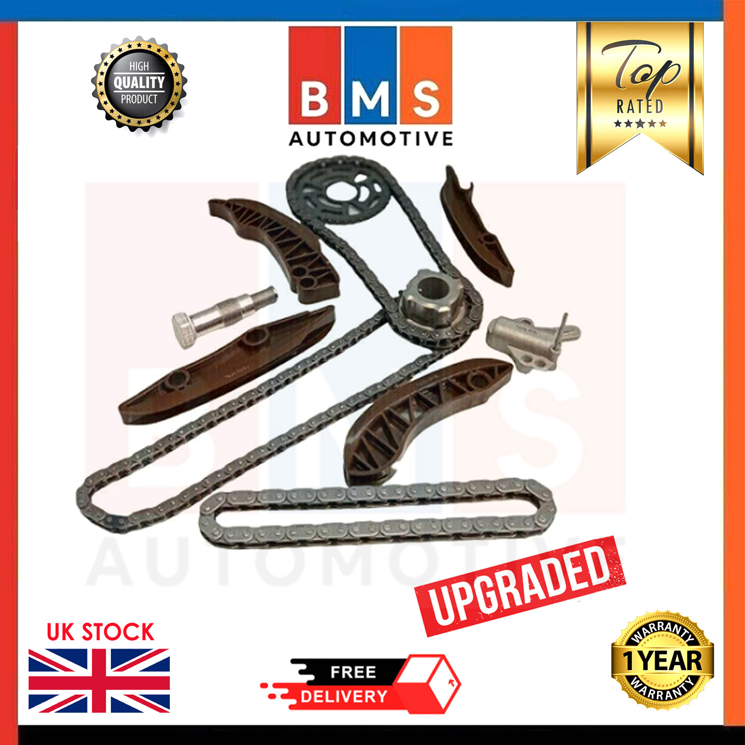 BMW N47 N47D20 2.0 DIESEL TIMING CHAIN KIT 4 GRAN COUPE F36 3 F30 F80 ...