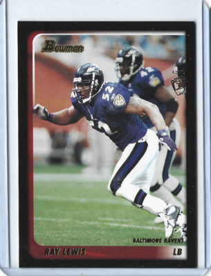 2003 Bowman Ray Lewis Card #6 🏈🔥HOF'er🔥🏈 | eBay