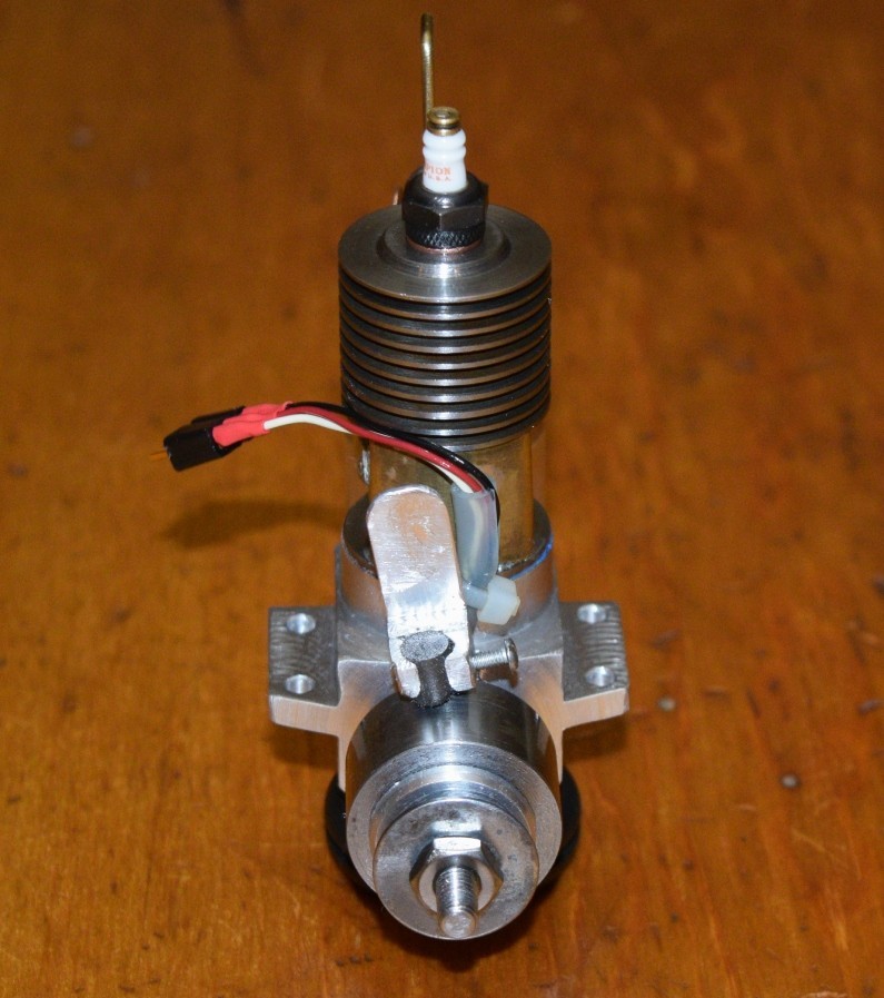 Unknown Scratch Built .19 spark ignition model airplane engine fuel ...