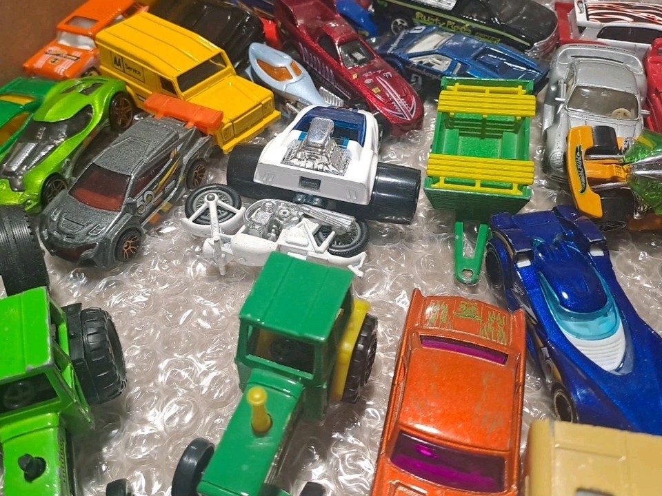 Job Lot C Diecast Vehicles Inc Majorette Hotwheels Cars Modern Vintage ...