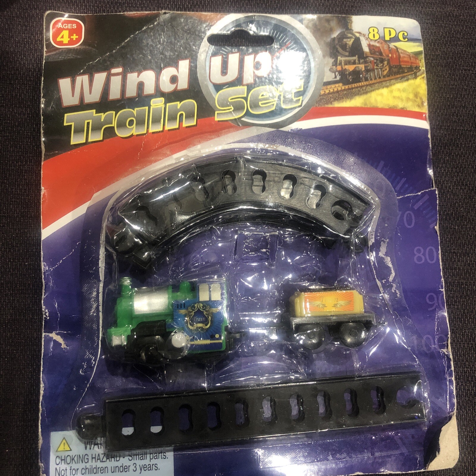 Wind up train set 8 pieces ages 4+ | eBay