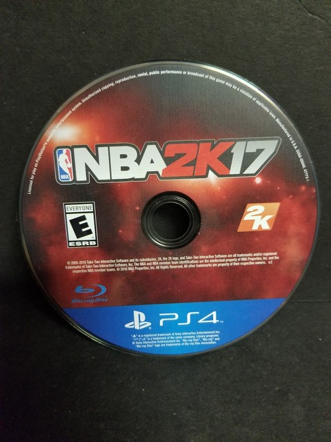 NBA 2K17 (Sony PlayStation 4, 2016) PS4 Disc Only | eBay