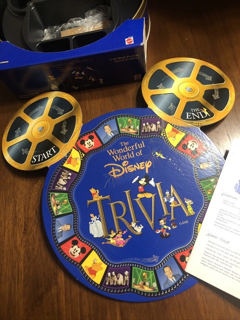 5Star-TD Wonderful World of Disney Trivia Board Game - 41178 for sale ...