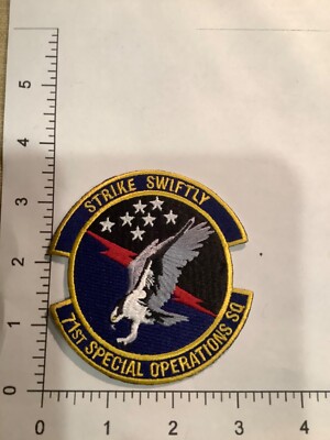 USAF 71ST SPECIAL OPERATIONS SQUADRON PATCH CC | eBay