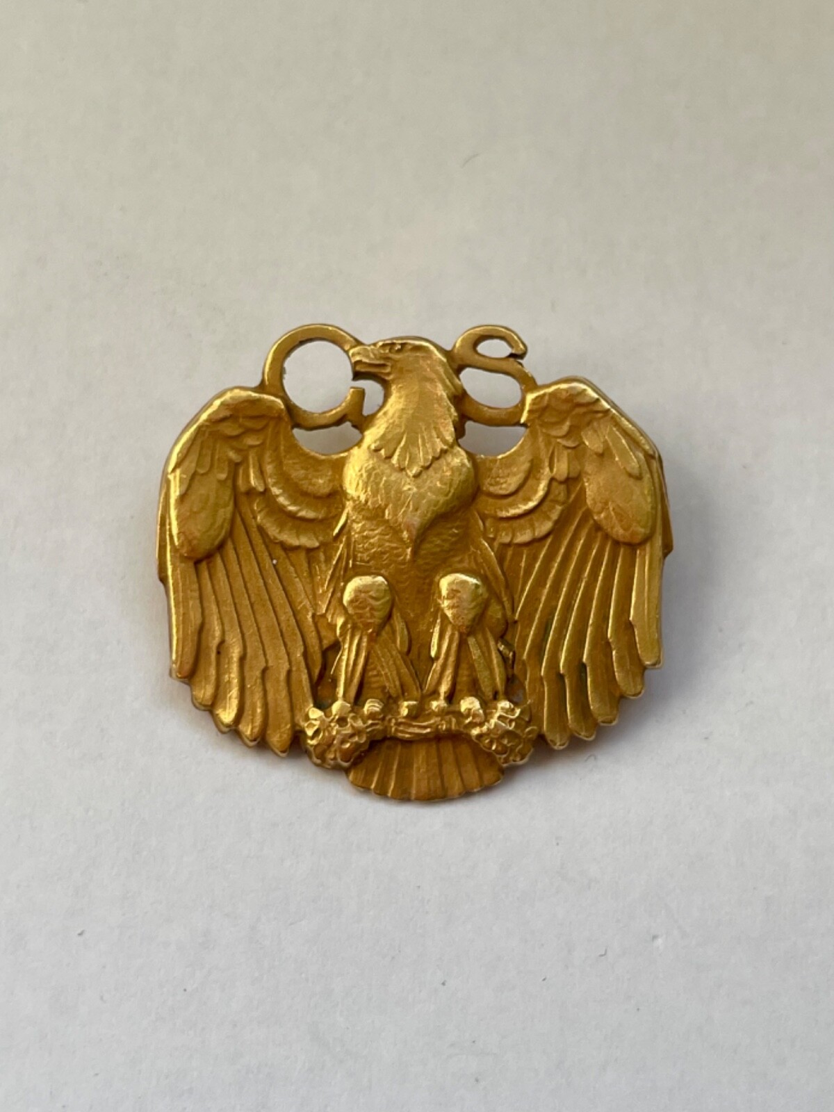 Rare GOLDEN EAGLET 10k Gold Girl Scouts of America Highest Award Pin ...