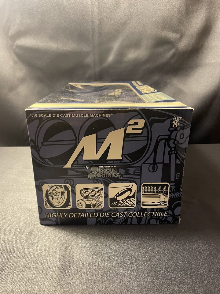 Vintage Muscle Machine Chevy Impala Silver/Blue New In Box | eBay