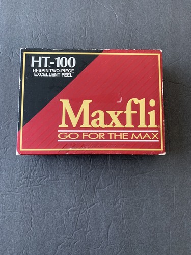 Maxfli HT-90 - 1 Dozen Golf Balls Vintage 1990s NIB 12 Balls Go For The ...
