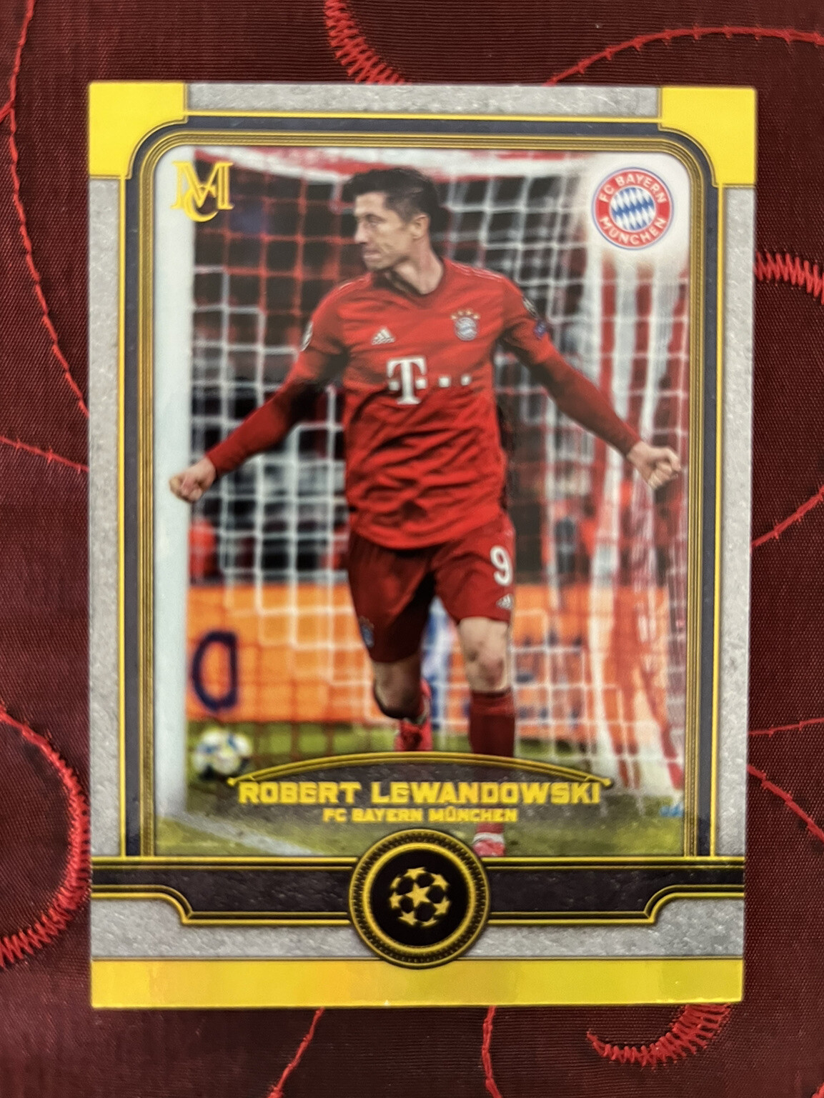 ROBERT LEWANDOWSKI 2019 Topps Museum Gold Holo 25/50 RARE | eBay