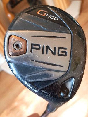PING G400 7 Wood R/H ALTA CB 65 Senior Flex Shaft 42ins Golf Pride Grip ...