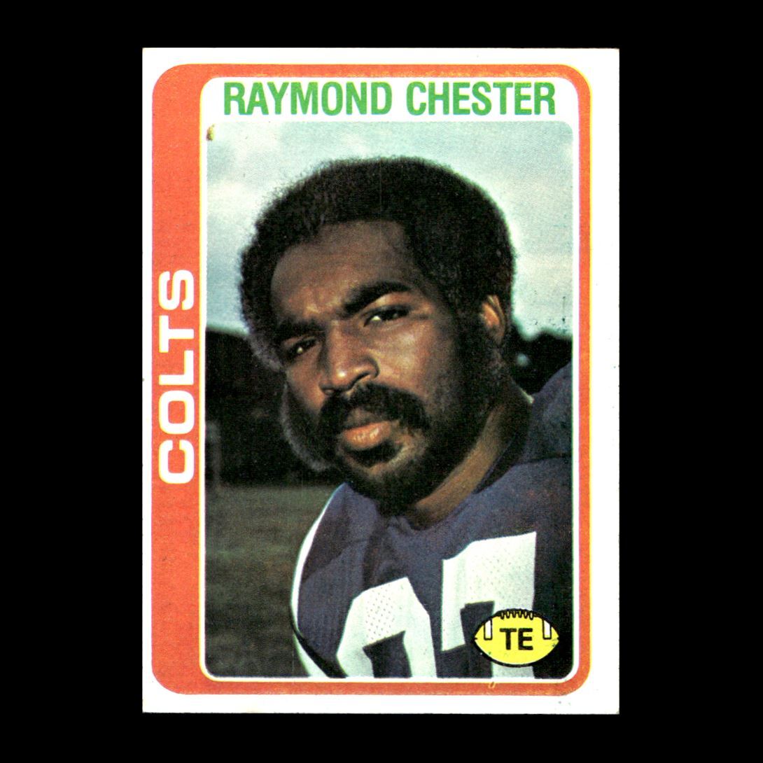 Raymond Chester 1978 Topps Baltimore Colts #69 R308C 2 | eBay