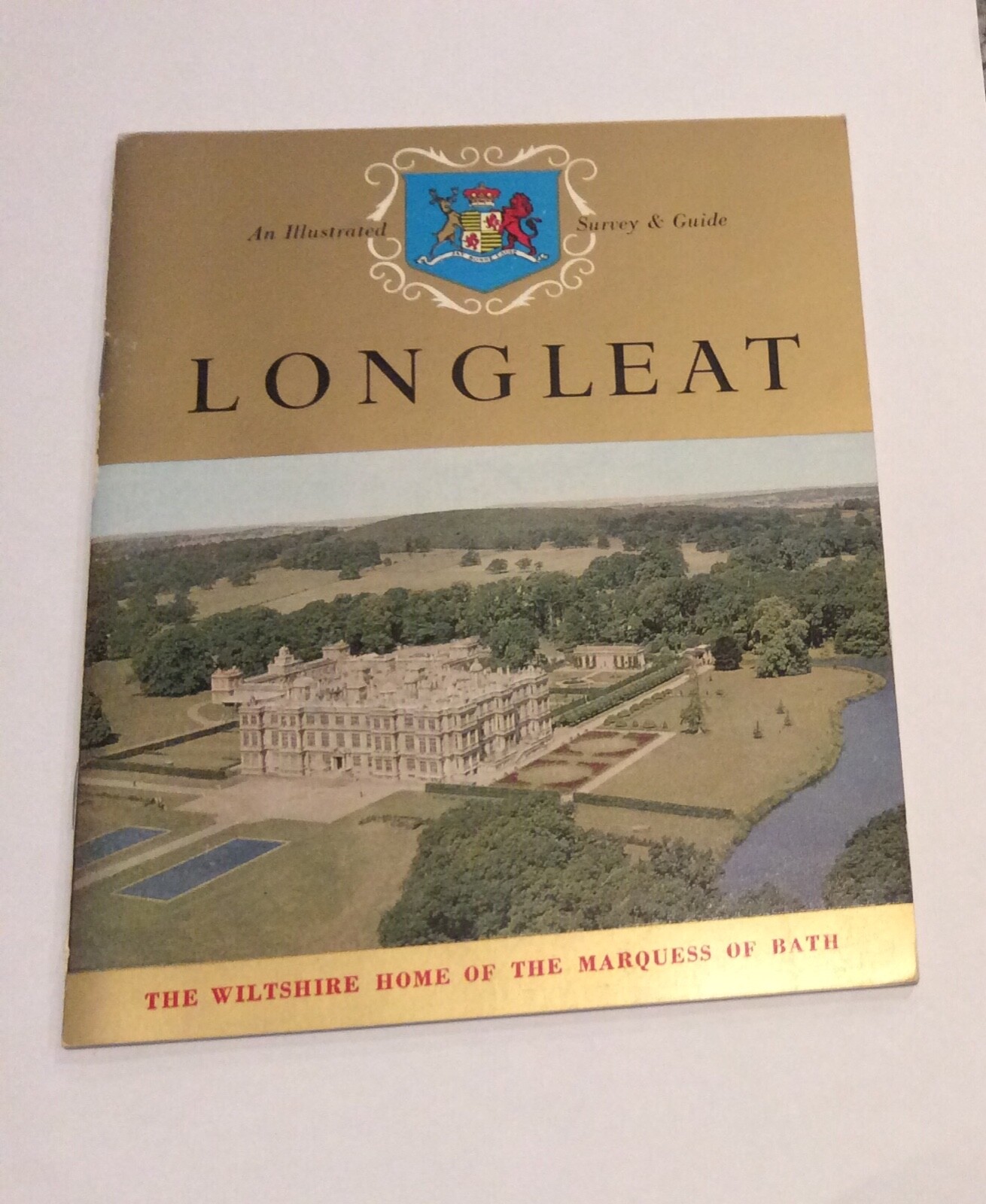 Longleat House Wiltshire Home Of The Marquess England Brochure Booklet ...