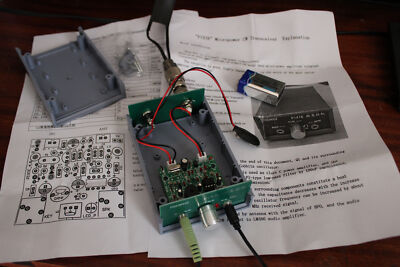 Pixie - Super Pixie CW Short Wave Transceiver Kit with case 7.023 MHz ...