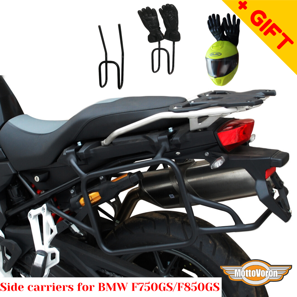 For BMW F850 GS Side carrier pannier rack cases F750GS, Bonus | eBay