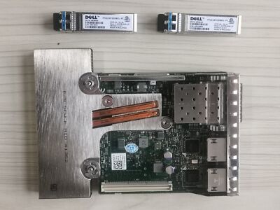 Dell 0165T0 Broadcom 57800S Quad Port SFP+2x10GbE RJ45 NIC Daughter ...