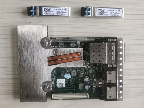 Dell 0165T0 Broadcom 57800S Quad Port SFP+2x10GbE RJ45 NIC Daughter ...