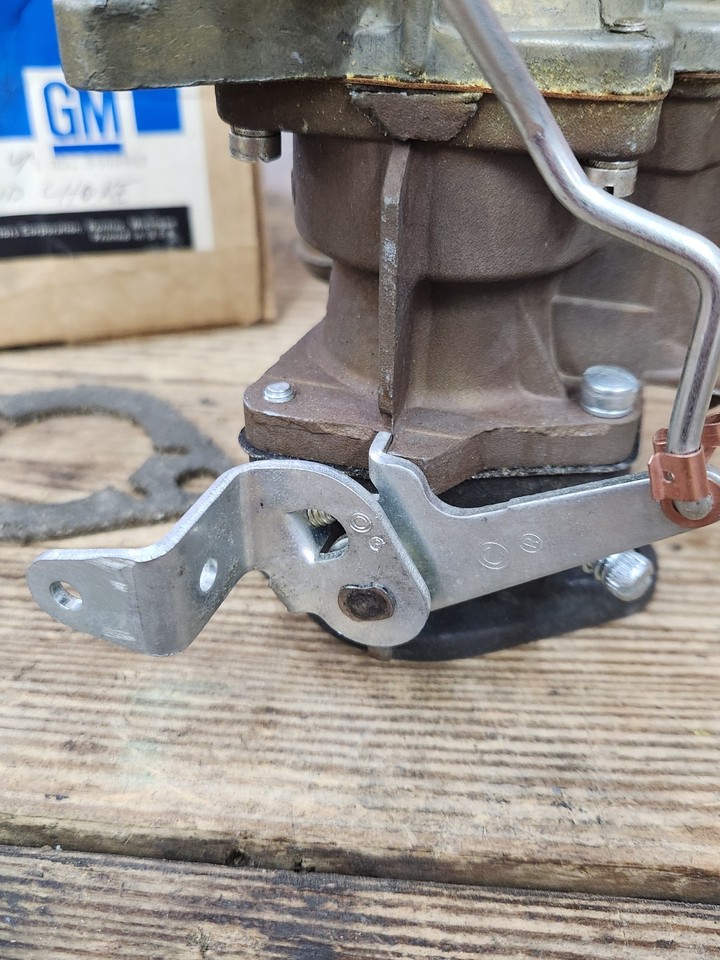 NOS OEM GM NEW CARTER YF CARBURETOR 1963-1967 CHEVY GMC TRUCK V6 ENGINE ...