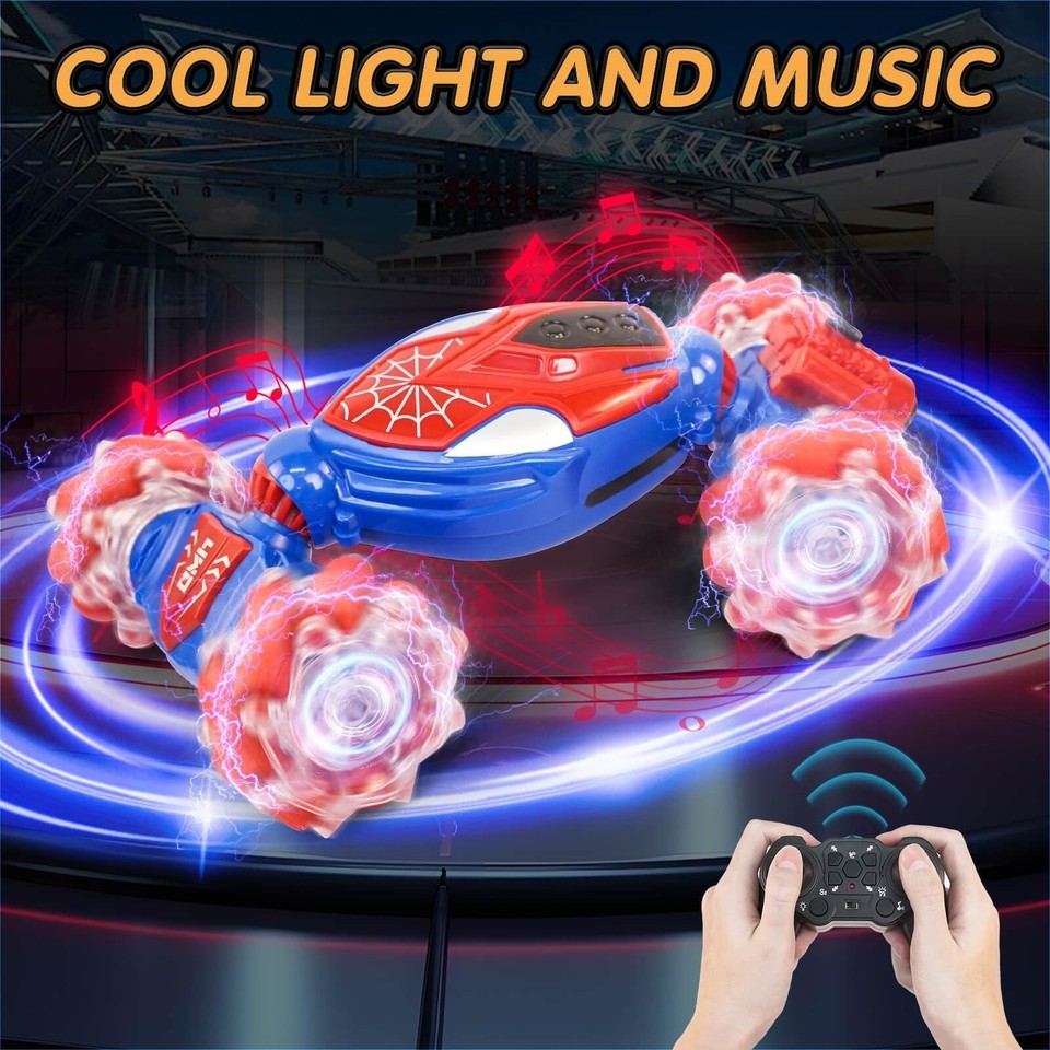 4WD Remote Control Gesture Sensor Car, Gesture Sensing Rc Stunt Car ...