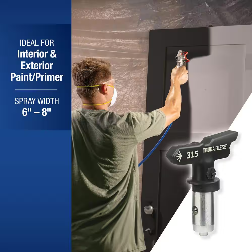 trueairless 0.015 in. spray tip 744110911626| eBay