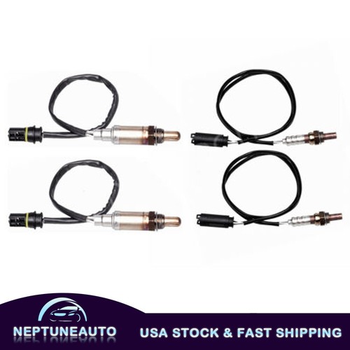 4 O2 Oxygen Sensor Upstream & Downstream For BMW E46 E39 E83 E36 M52 X3 ...