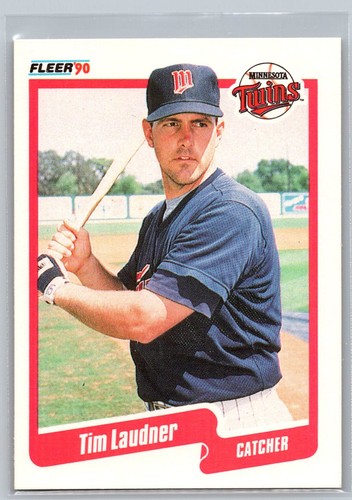 Tim Laudner 1990 Fleer BASEBALL #380 Minnesota Twins | eBay