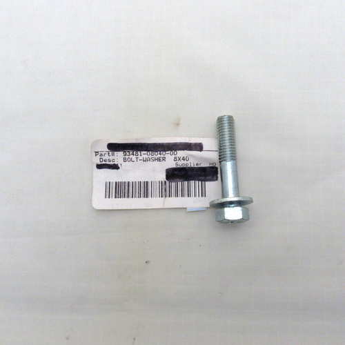 Honda OEM 8x40 Hex Washer Bolt Screw 93481-08040-00 | eBay