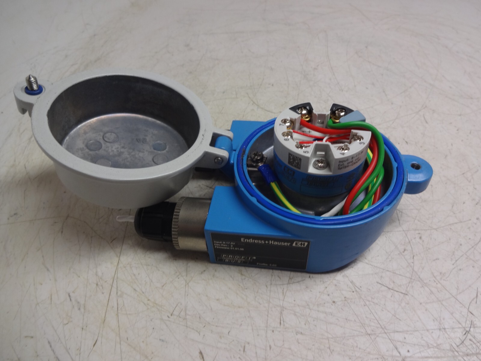 Endress + Hauser Tmt84-3ru6/0 Temperature Head Transmitter Tmt84-caa2h ...