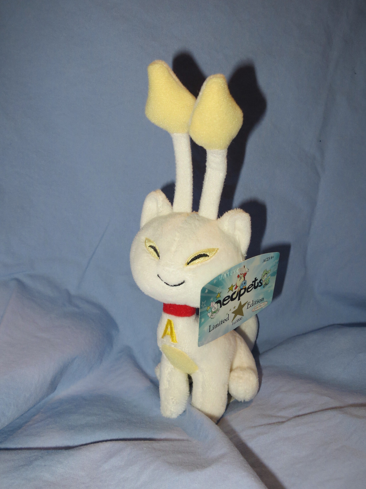 RARE Neopets White Aisha Plush Limited Edition 1 /1000 with Tags | eBay