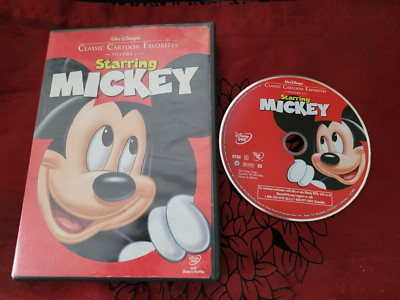 Walt Disneys Classic Cartoon Favorites Starring Mickey (DVD, 2005) A ...
